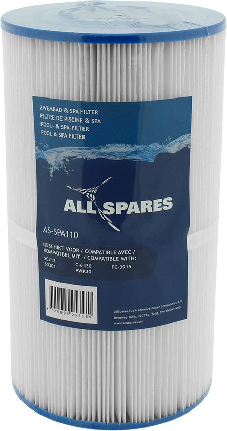 AllSpares Spa Waterfilter SC708 / 81252 / C-8326 | bol.com