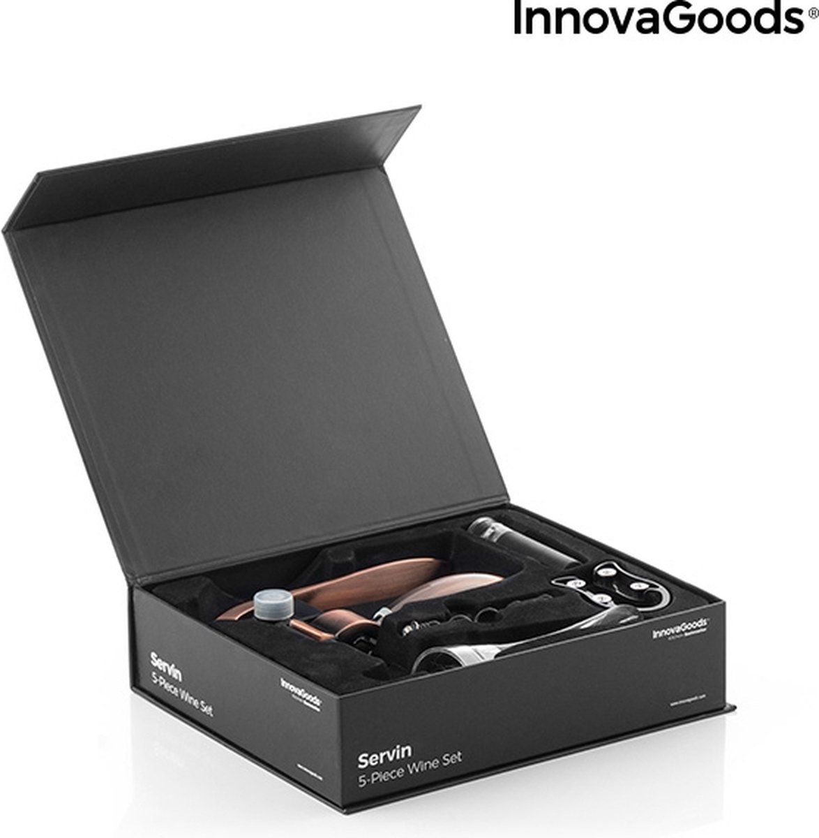 SET VAN WIJN ACCESSOIRES SERVIN ONDERDELEN - Wijn accessoires - Wijnset ...