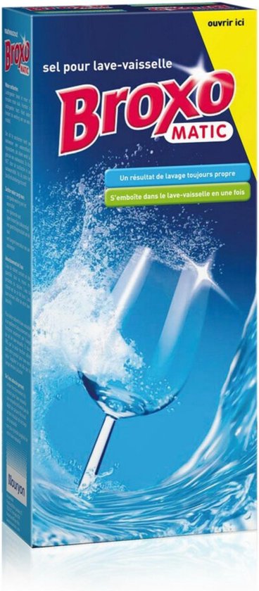 12x Broxo Vaatwas Zout 1 kg | bol.com