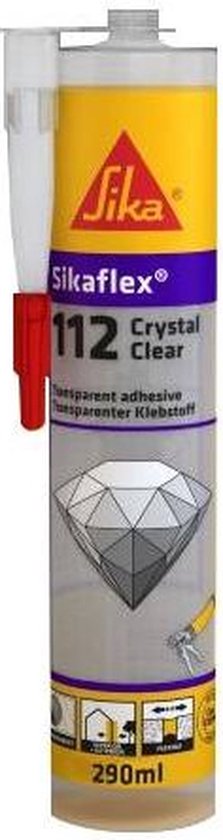 Sika Sikaflex 112 Crystal Clear 300ml | bol