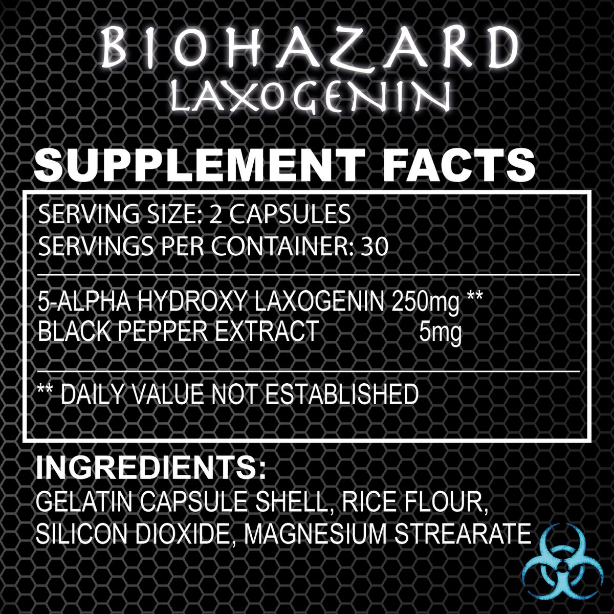 Laxogenin - 255mg - 60 Capsules | bol