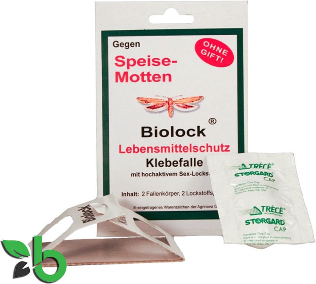 Feromoonval Voedselmotten - monitoren van voedselmotten - bestrijding ...