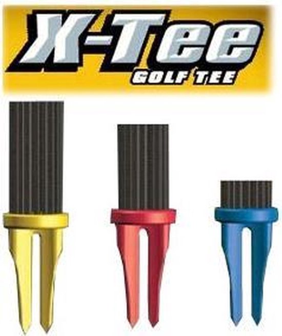 Xtee Golf Tee High Performance 3st - 55MM - blauw | bol