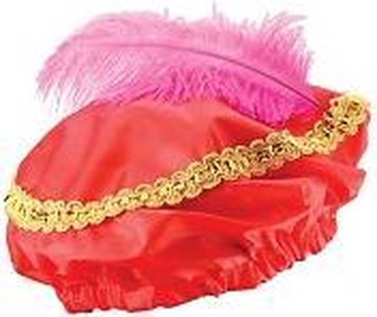 Pietenmuts Pieten baret - rood one size | bol