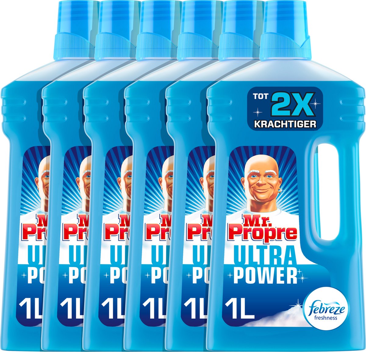 Mr. Propre Ultra Power Allesreiniger Winter Fris - 6 x 1 liter ...
