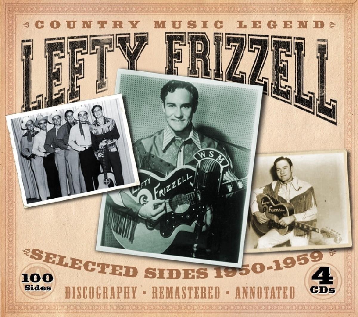 Lefty Frizzell - Country Music Legend. Selected Sides 1950-1959 (CD ...
