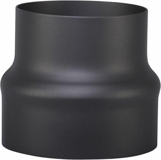 Verloop Boven Ø120-150 mm Zwart Staal 2mm | bol