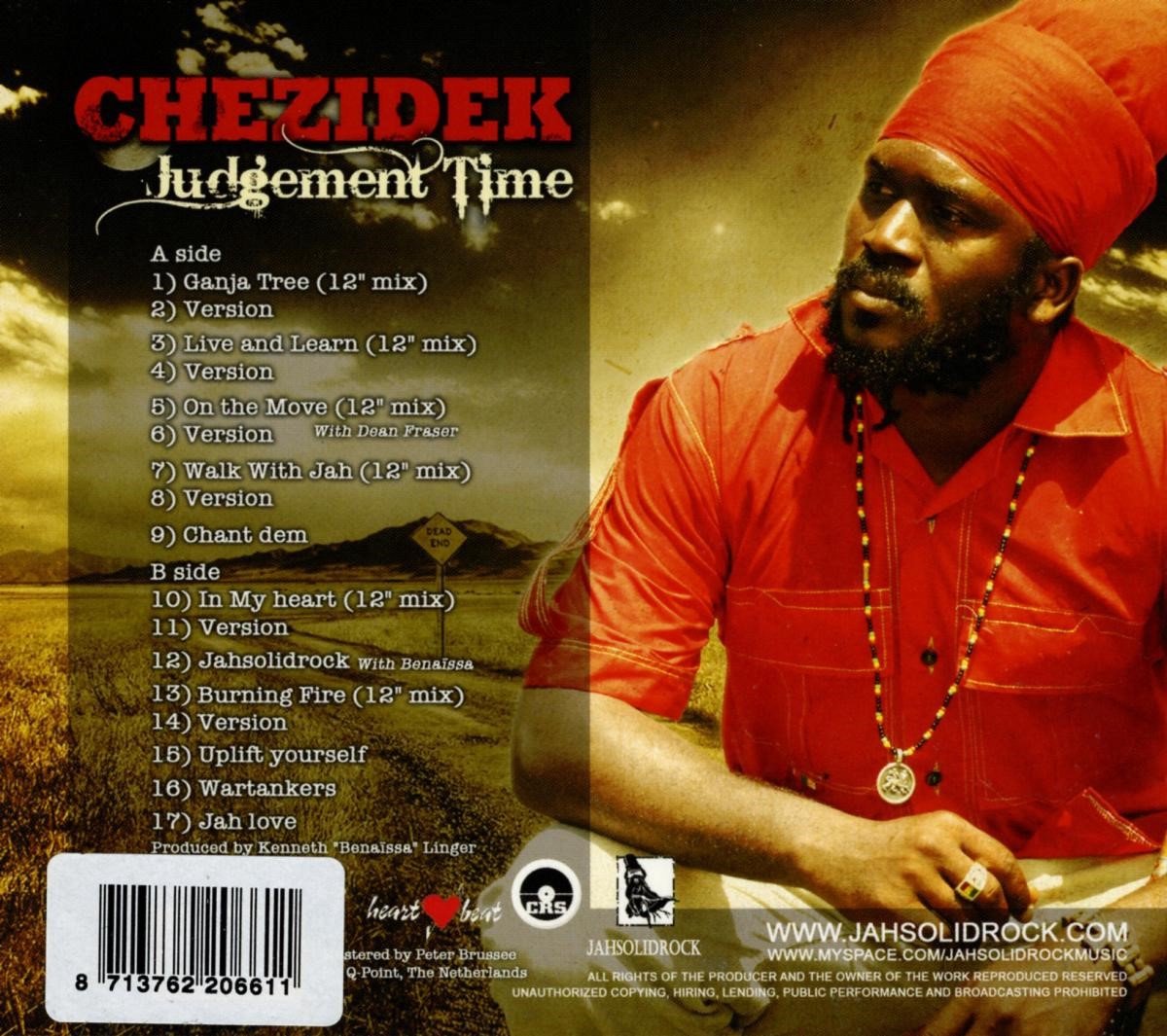Chezidek - Judgement Time (CD), Chezidek | CD (album) | Muziek | bol