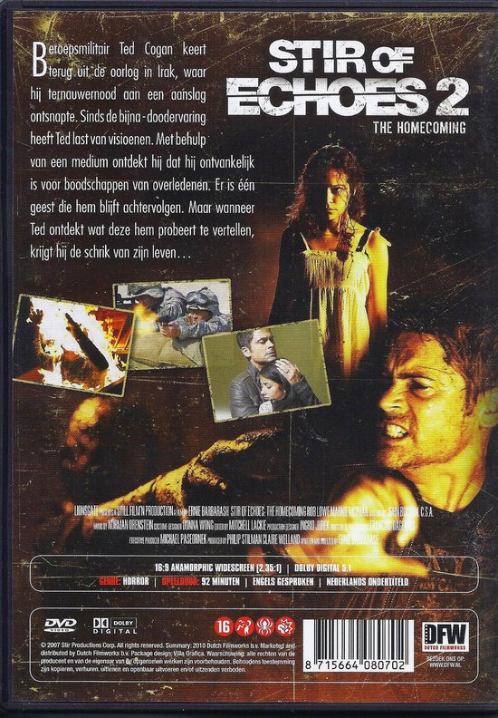 Stir Of Echoes 2: The Homecoming (Dvd), Colin Williams | Dvd's | bol