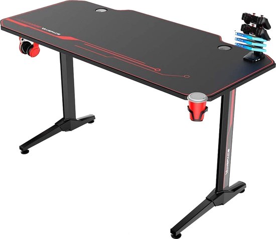 VANSPACE Gaming bureau - 44 Inch Z vorm Home Office Desk Gaming Tafel ...