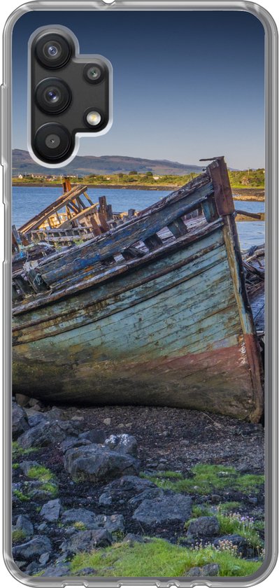 Samsung Galaxy A32 5G hoesje - Verlaten schepen op Mull - Siliconen | bol