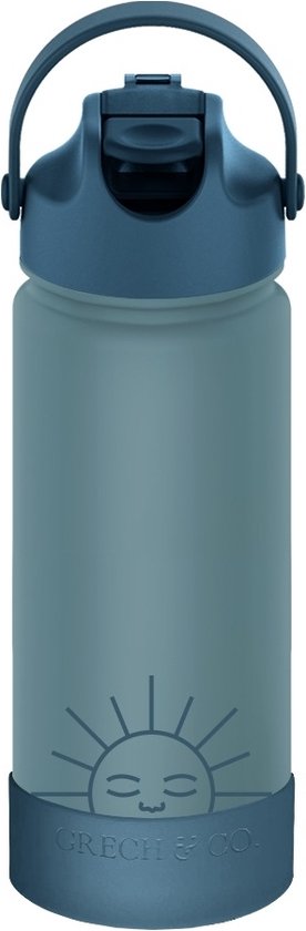 Grech & Co Thermo drinkfles 500 ML - Laguna - Warme en koude dranken | bol.com