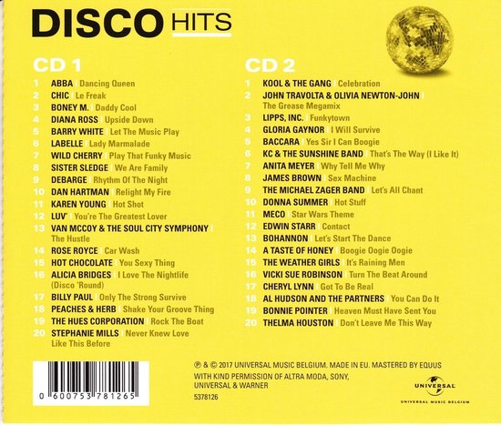 Disco Hits, various artists | CD (album) | Muziek | bol