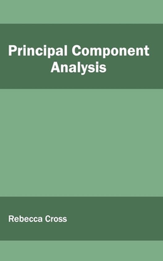 Principal Component Analysis | 9781632404152 | Boeken | bol