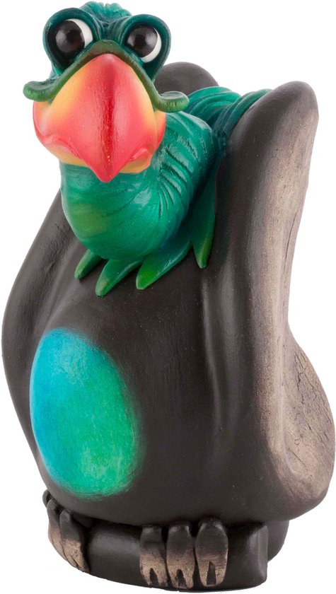 Comix Cartoon - vogel - gier - beeld - Culcha - groen - uniek ...