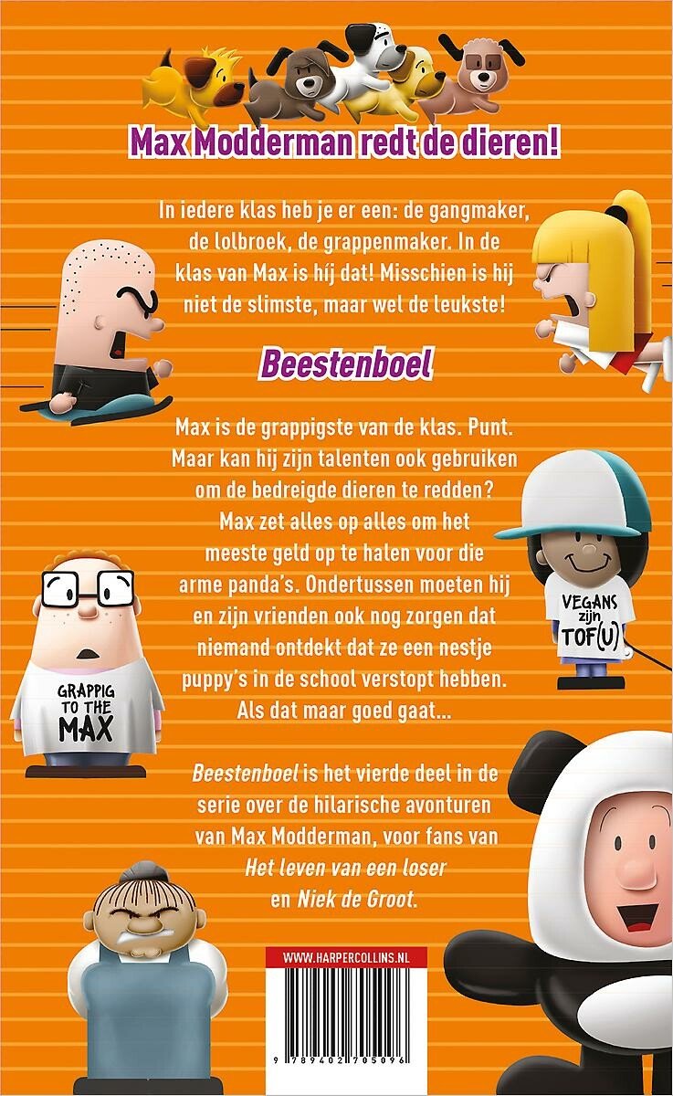 Max Modderman 4 - Beestenboel (ebook), Matt Stanton | 9789402759556 ...