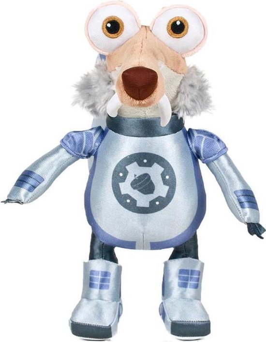 Knuffel - Scrat - Ice Age 5 - Spaced out - Silver - Astronaut - 30 cm ...