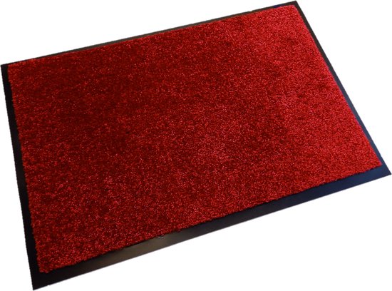 Ikado Droogloopmat binnen rood 60 x 80 cm | bol