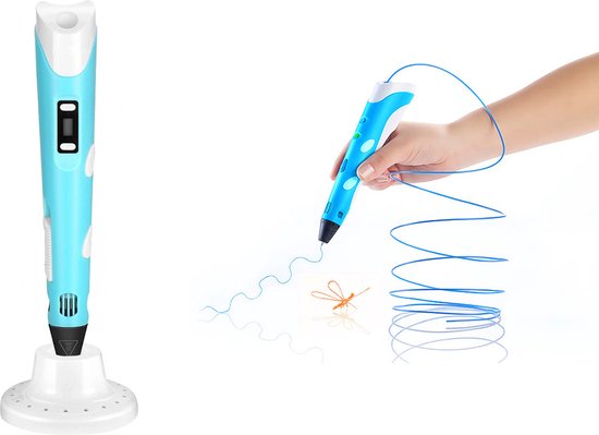 3D Pen-2 - 3D pen inclusief 9m. Filament - 3d pen voor starters - 3D ...