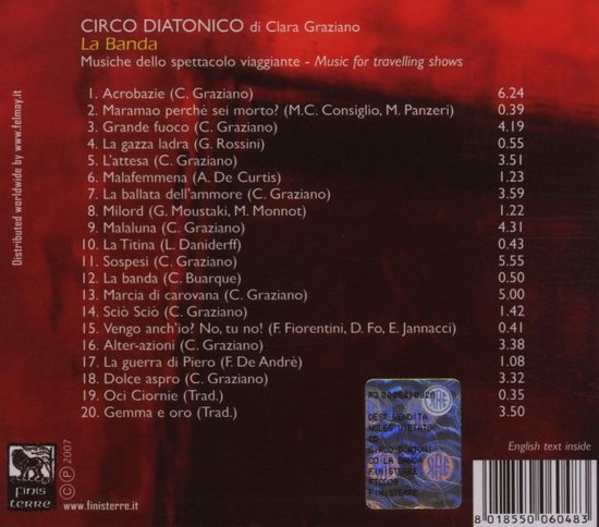 Circo Diatonico - La Banda (CD), Circo Diatonico | Muziek | bol