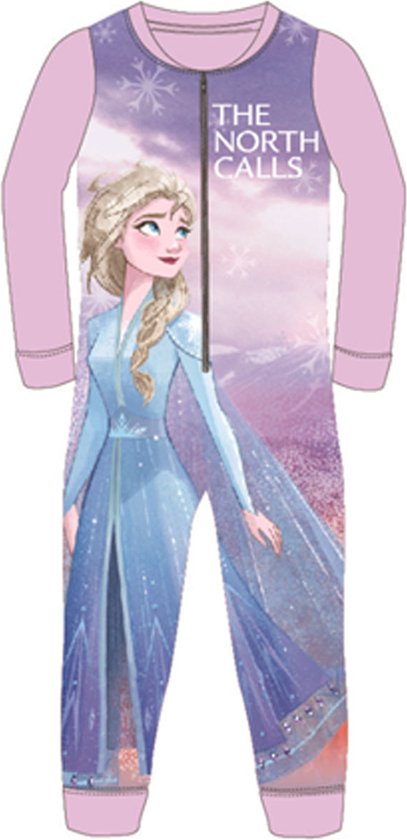Frozen onesie - roze - Disney Frozen pyjama - maat 116/128 | bol.com