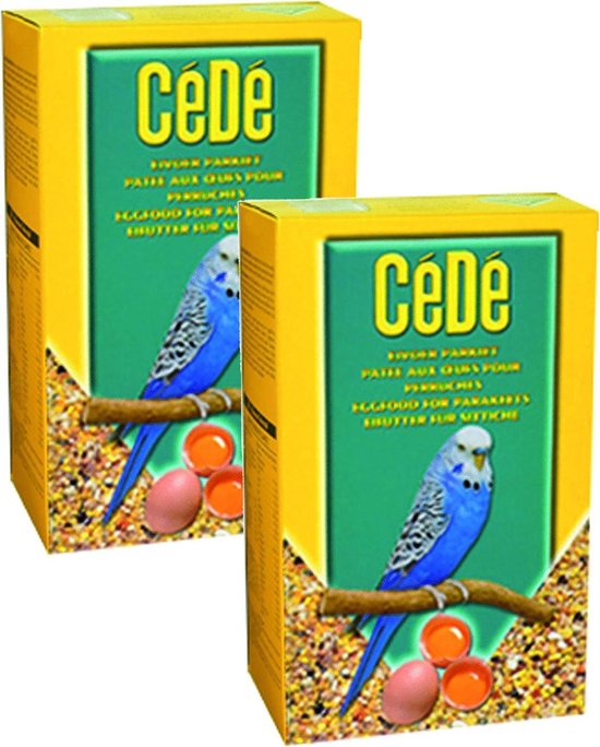 Cede Eivoer grasparkiet - 2 St à 1 kg - Vogelvoer | bol
