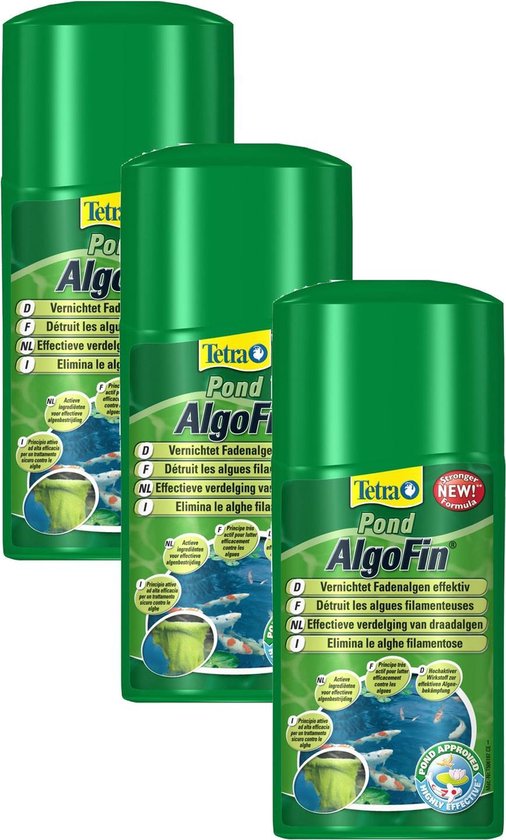 Tetra Pond Algofin - Algenmiddelen - 3 x 250 ml | bol