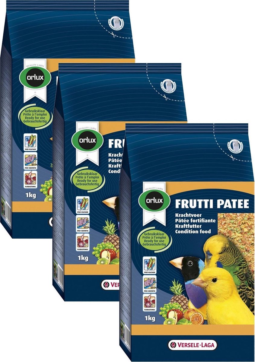Versele-Laga Orlux Frutti Patee Power Food - Nourriture pour oiseaux ...
