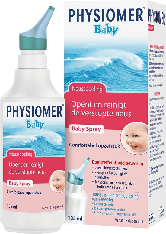 Physiomer Baby Spray - Neusspray - 135 ml | bol.com