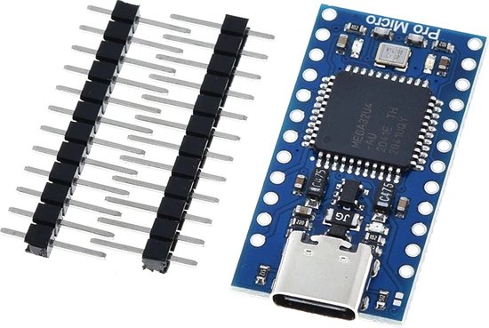 USB-C Pro Micro ATmega32U4 5V 16MHz Development board compatible met ...