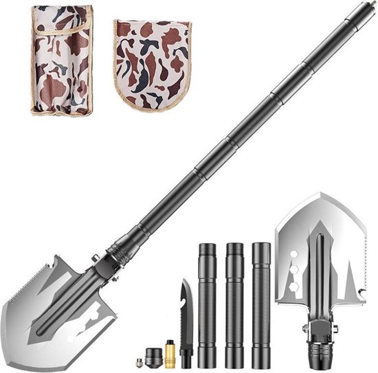 Dakta® Militaire schop | 76 cm | Multifunctioneel | Ideaal voor buiten ...