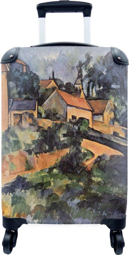 Valise - Route tournante à Montgeroult - Peinture de Paul Cézanne ...