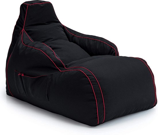 c90 - Luxe Gaming Zitzak - Beanbag - Ligstoel - Zijvakken Controller ...