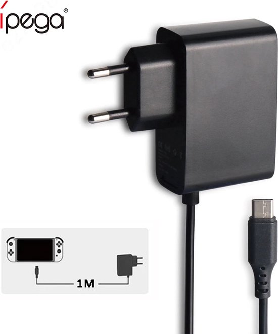 USB-C Oplader geschikt voor Nintendo Switch - 5V/2.4A - 1.5 meter | bol.com