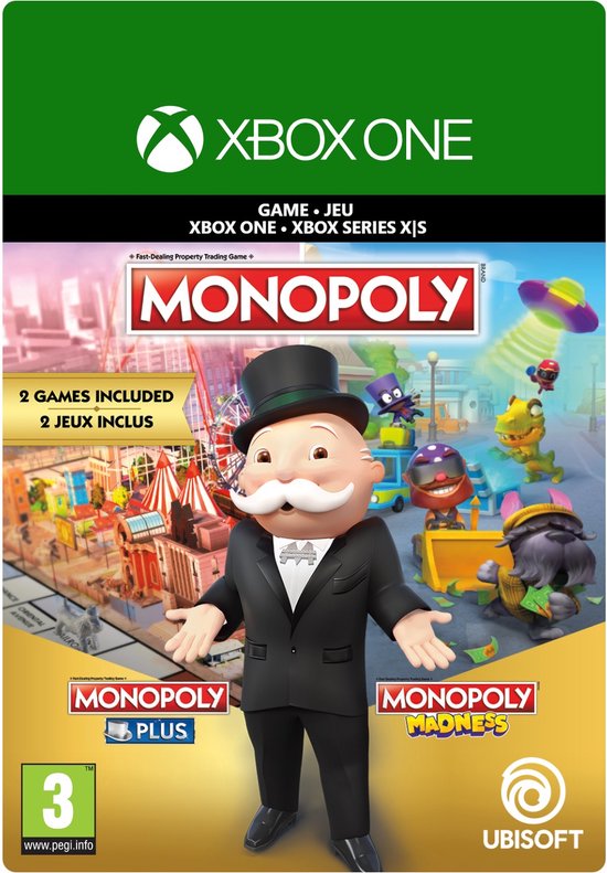 Monopoly PLUS + Monopoly Madness - Xbox One Download | Games | bol