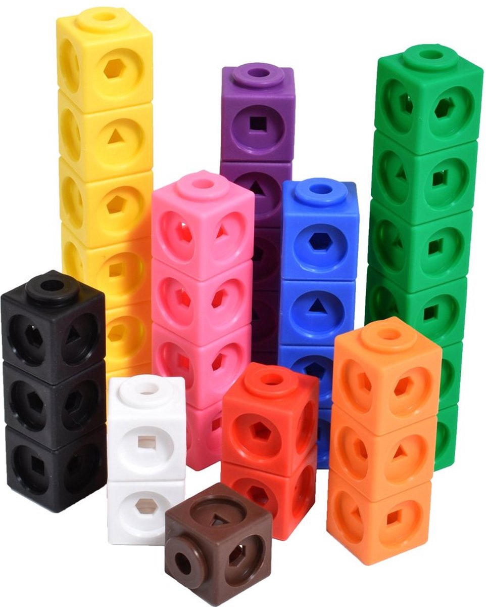 Geometrische linking cubes | Games | bol.com