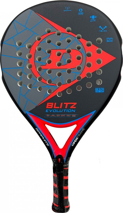 Dunlop Blitz Evolution padel racket - Oranje/rood | bol