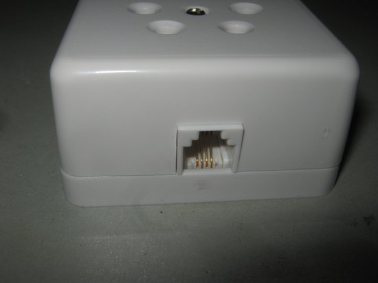 Telefoon stopcontact opbouw wit modulair | bol