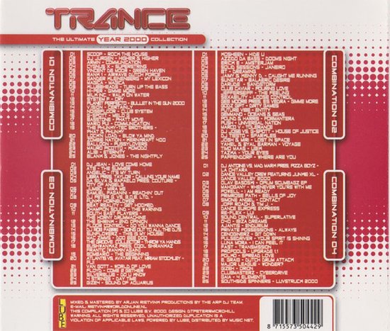 Trance - The Ultimate Year 2000 Collection 4-cd, Various | CD (album ...