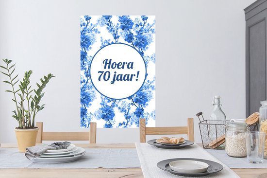 Stickers muraux - Jubilé - Citation - 70 ans - Bloem - 60x90 cm ...