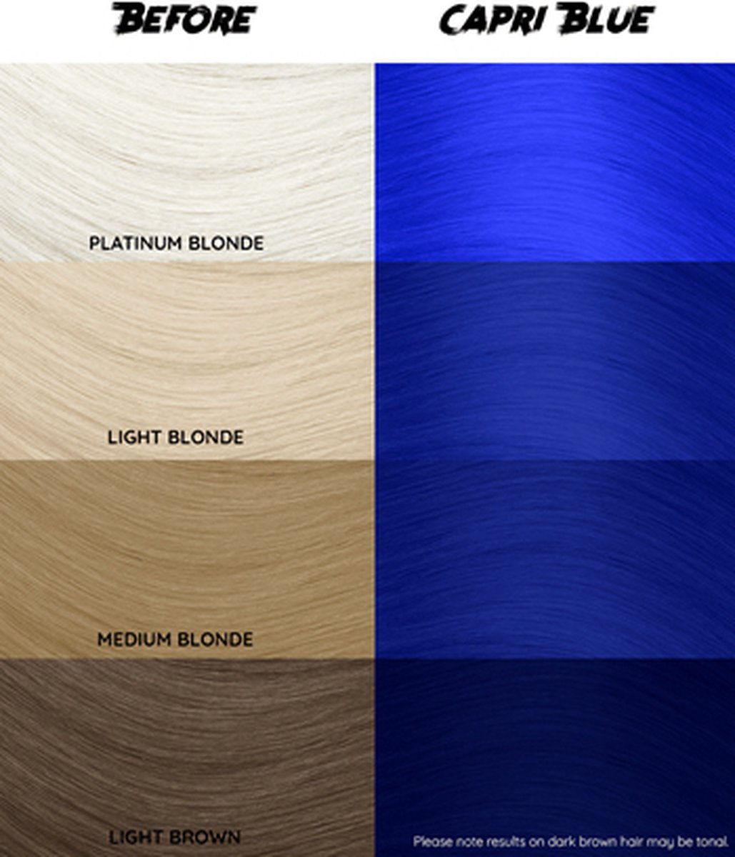 Crazy Color Capri Blue 100ml - Haarverf | bol.com