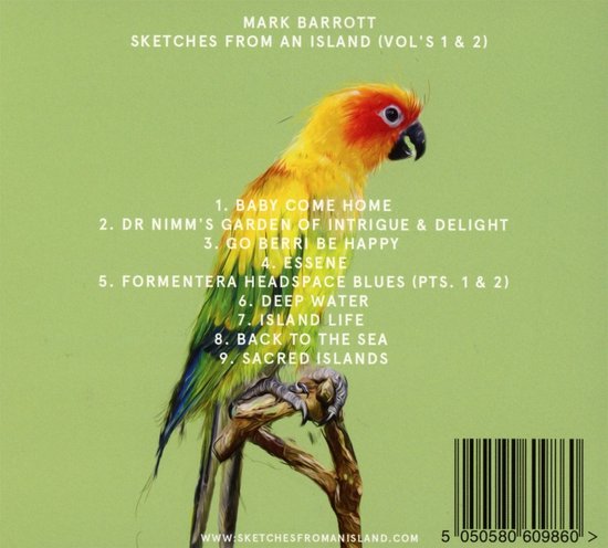 Mark Barrott - Sketches From An Island (CD), Mark Barrott | CD (album ...