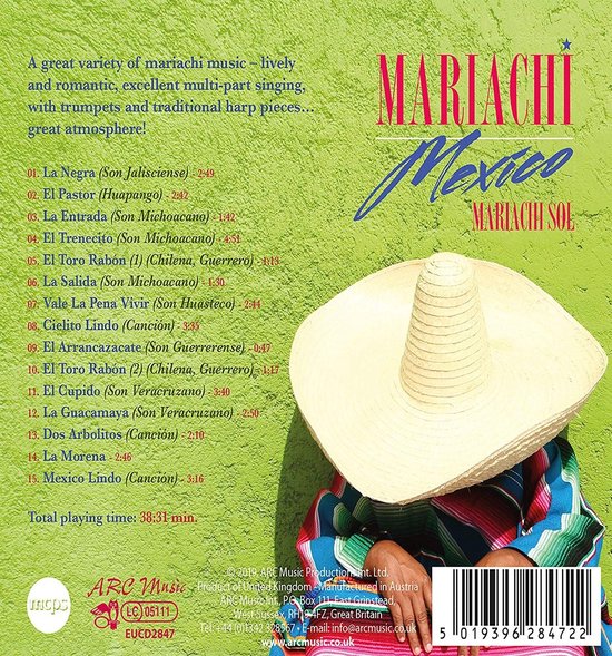 Mariachi Sol - Mariachi Mexico (CD), Mariachi Sol | Muziek | bol