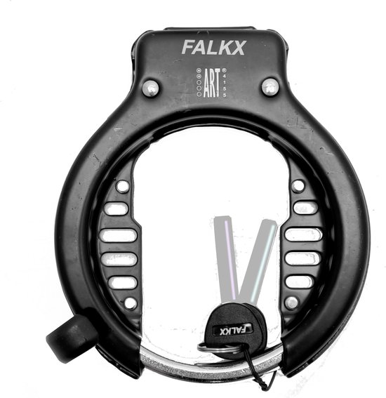 FALKX Ringslot ART** 72mm breed. Met gat geschikt voor insteekkettingen ...