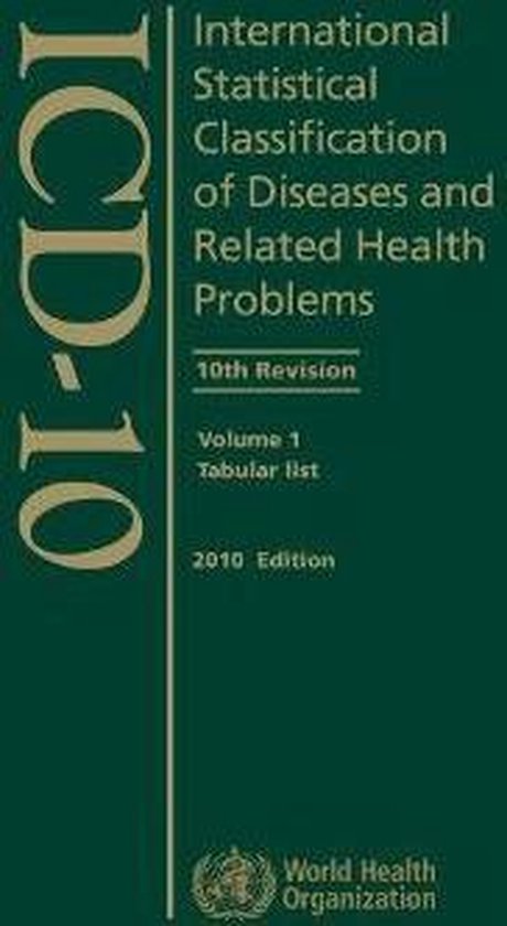 International Statistical Classification of Diseases and Health Related ...