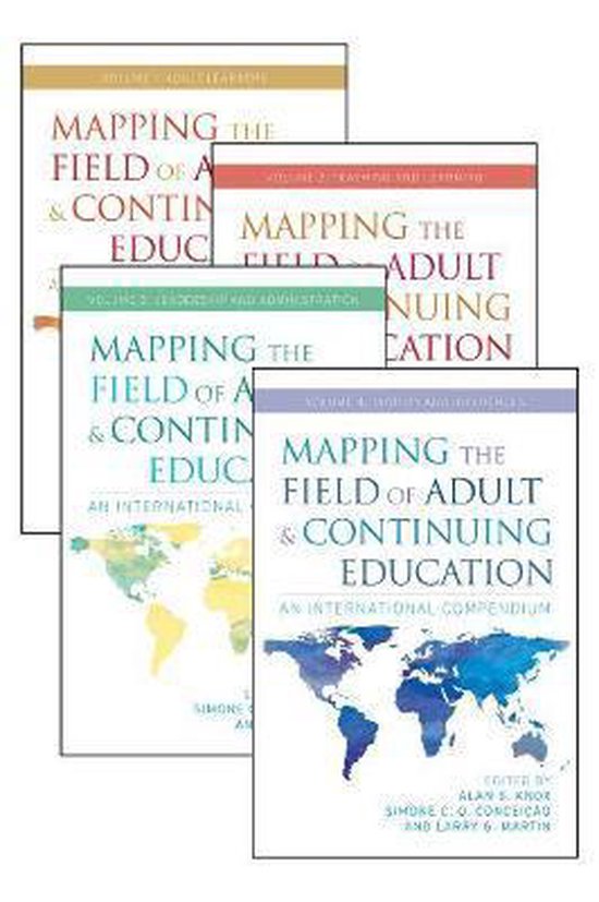 Mapping the Field of Adult and Continuing Education, 4 Volume Set | 9781620365403 | Boeken | bol