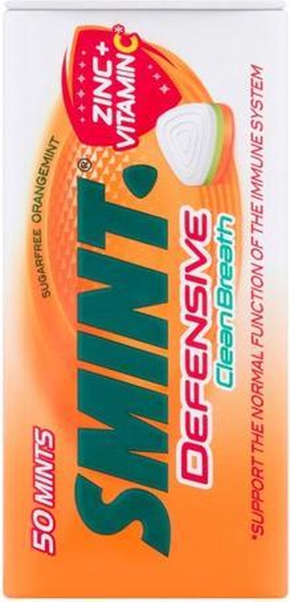 Smint - Defensive Orange - 12x 50 stuks | bol.com