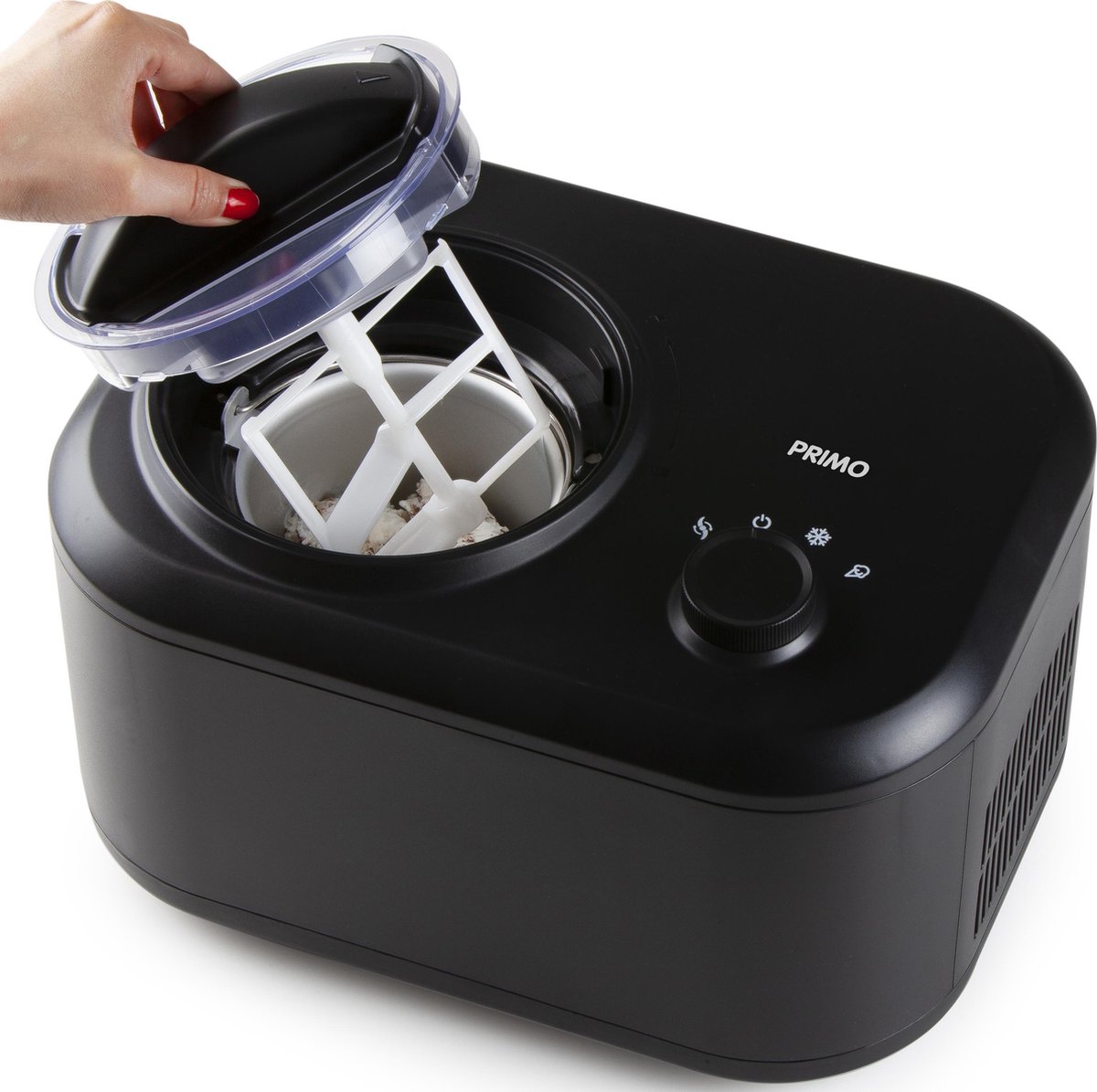 PRIMO PR405IM IJsmachine - Roomijsmachine Met Compressor - Zelf ...