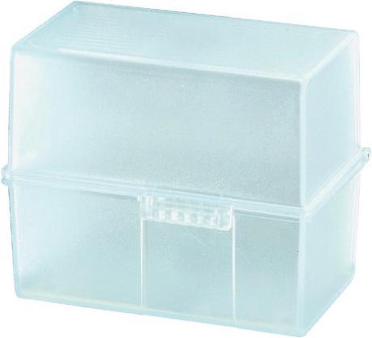 Kaartenbak HAN breed A6 kunststof translucent | bol.com