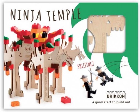 Brikkon Ninja Tempel - Bouw je eigen Tempel | bol